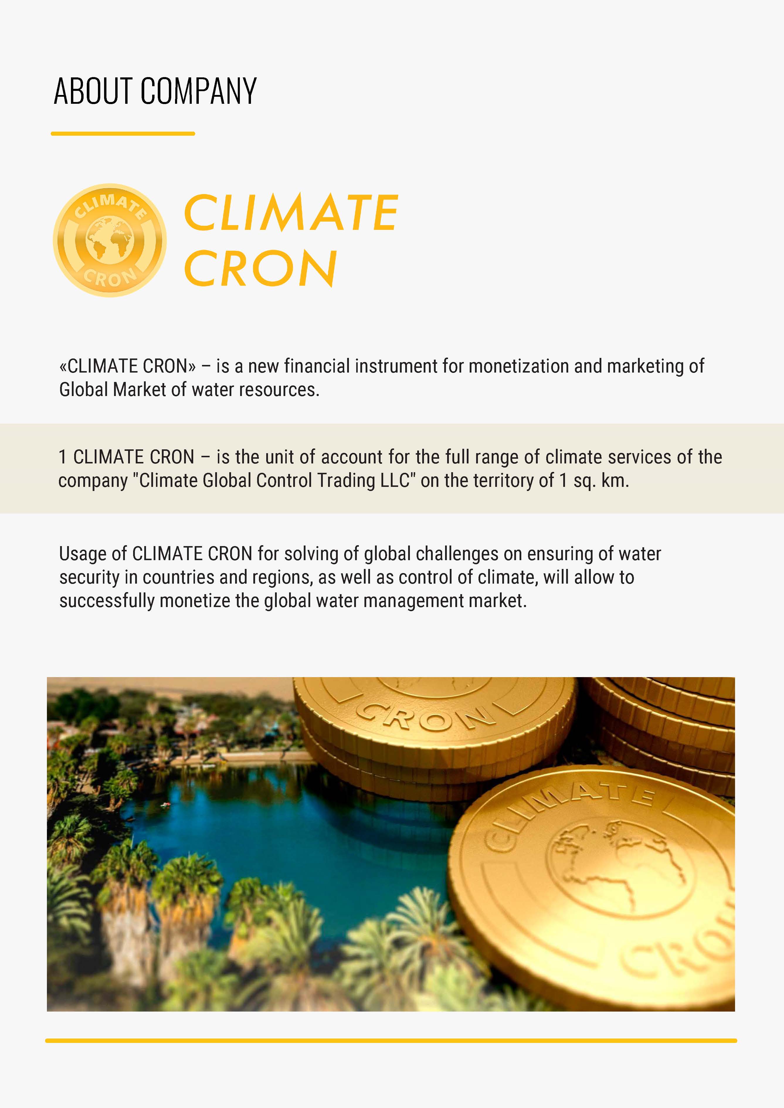 Climate CRON